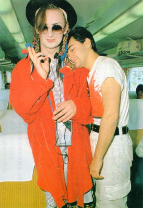 NOTE DE L'HOTEL: Boy George & Jon Moss