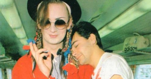 NOTE DE L'HOTEL: Boy George & Jon Moss