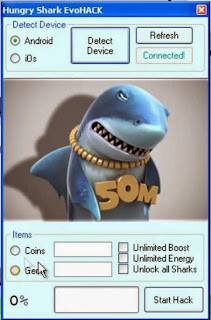Hungry Shark Cheats