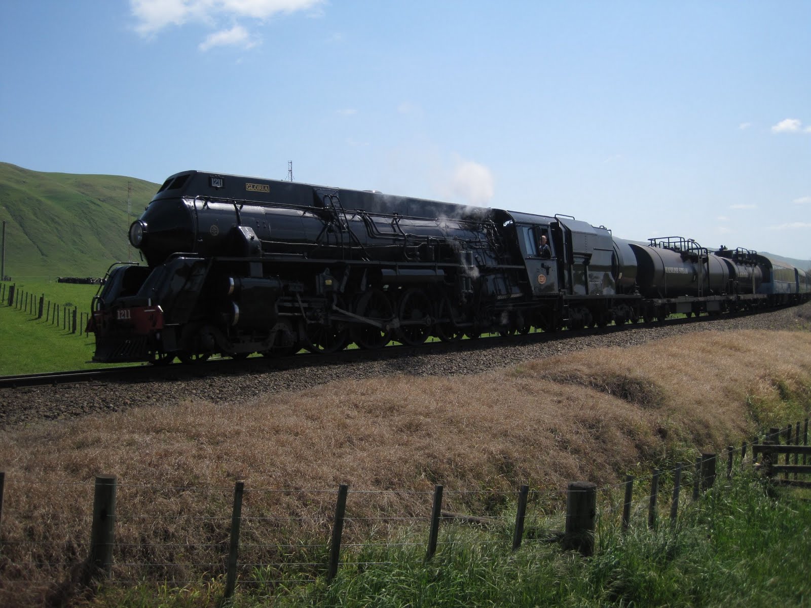 Carolyn in Aotearoa: Steam Train, Day Twelve: Napier to Palmerston North