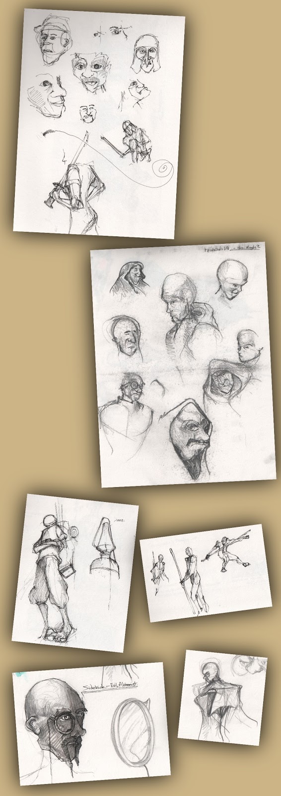 George Whiley CG Arts & Animation Blog: Character Design - Initial ...