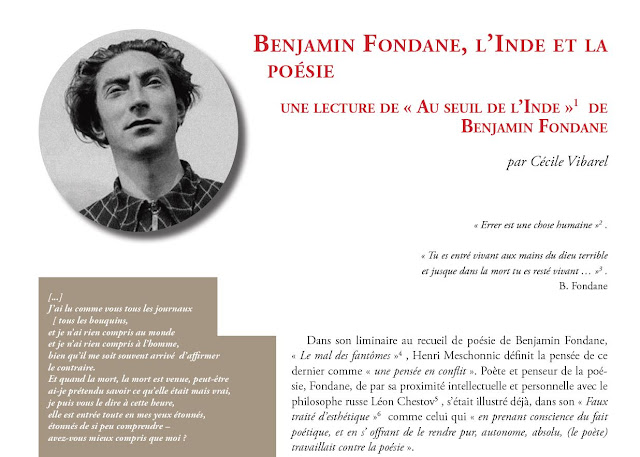 LES DÉCOUVREURS / éditions LD : À LIRE SUR BENJAMIN FONDANE. UNE ÉTUDE ...