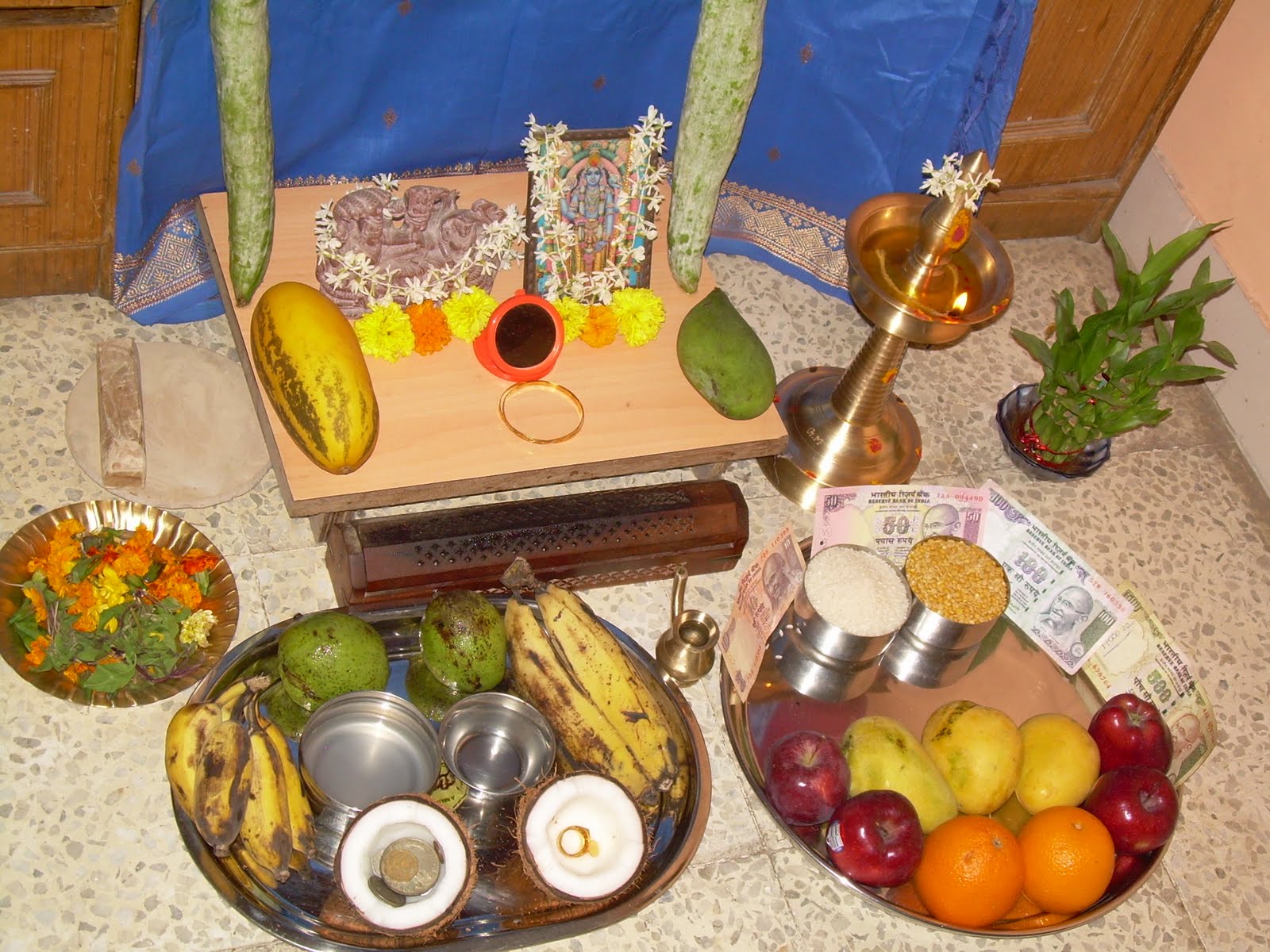 Mira's Talent Gallery @ My Hobby Lounge: Vishu - the new year for ...