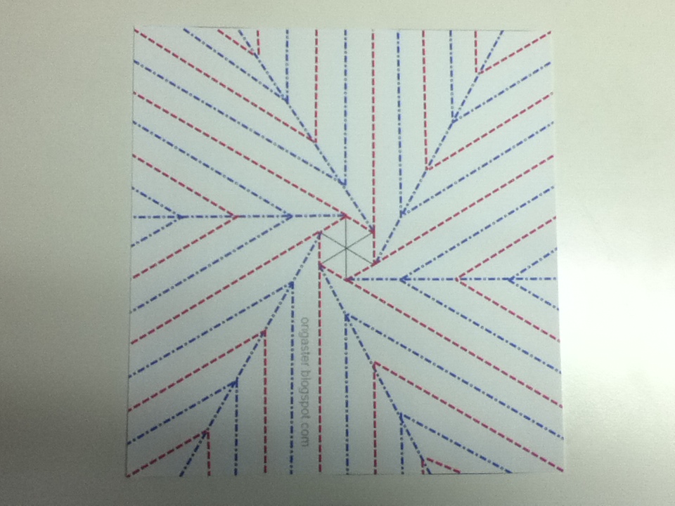 The Origami Master's Blog: Origami Spinner tutorial