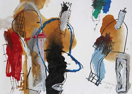 VIVENCIAS PLÁSTICAS: UISO ALEMANY (1941) / YO SOY EL GESTO