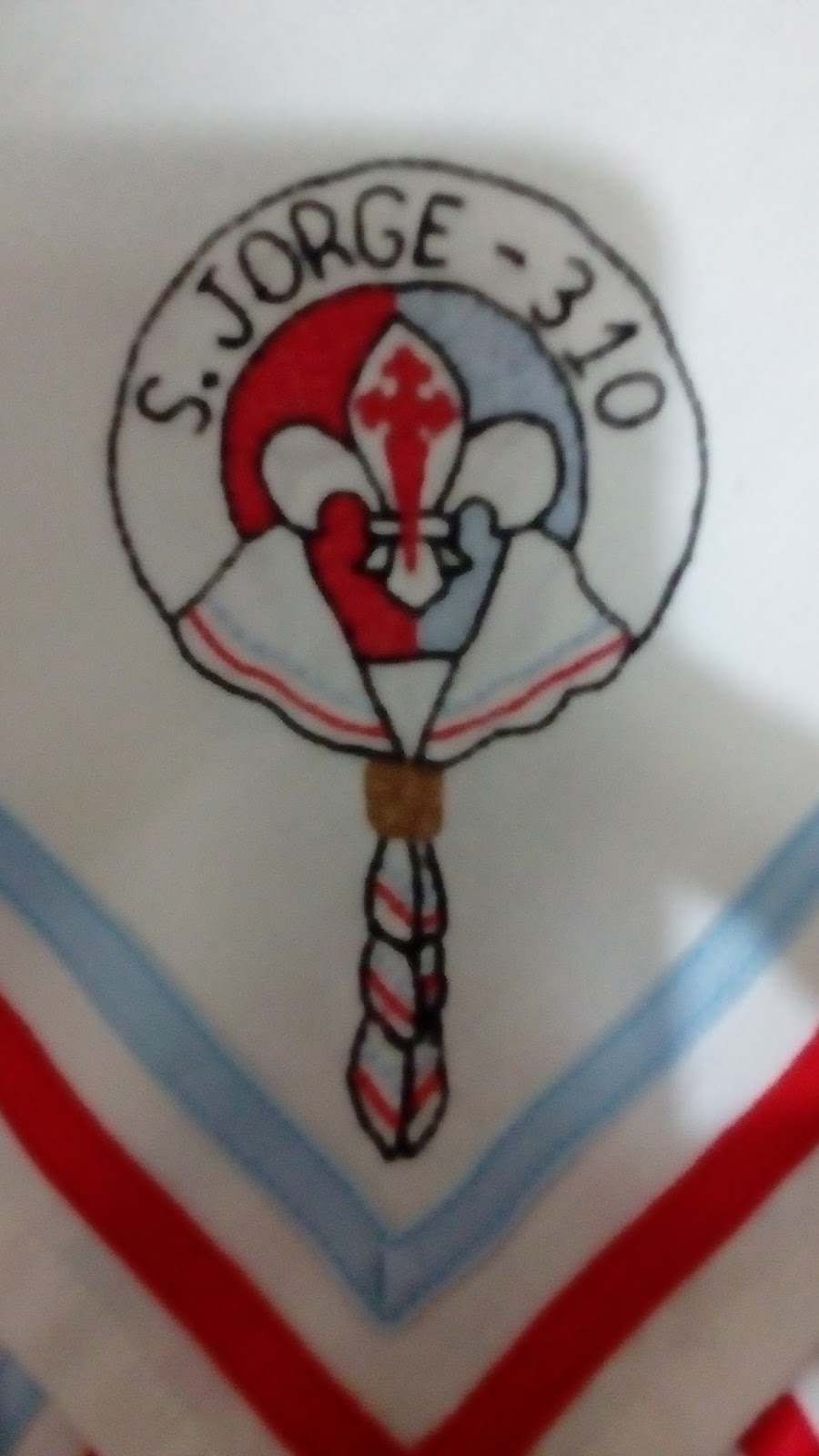 mj bordados artesanos: Pañoletas y banderas Scouts