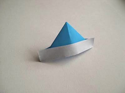 origami hat ~ origami instructions art and craft ideas
