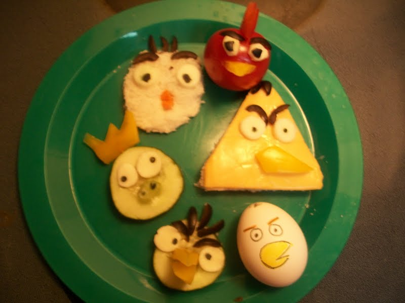 Pams Party & Practical Tips: Angry Birds in Our Lunch