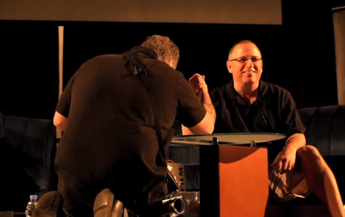 Unrepeatable moment at Gulf Photo Plus 2013. Arm wrestling between ...