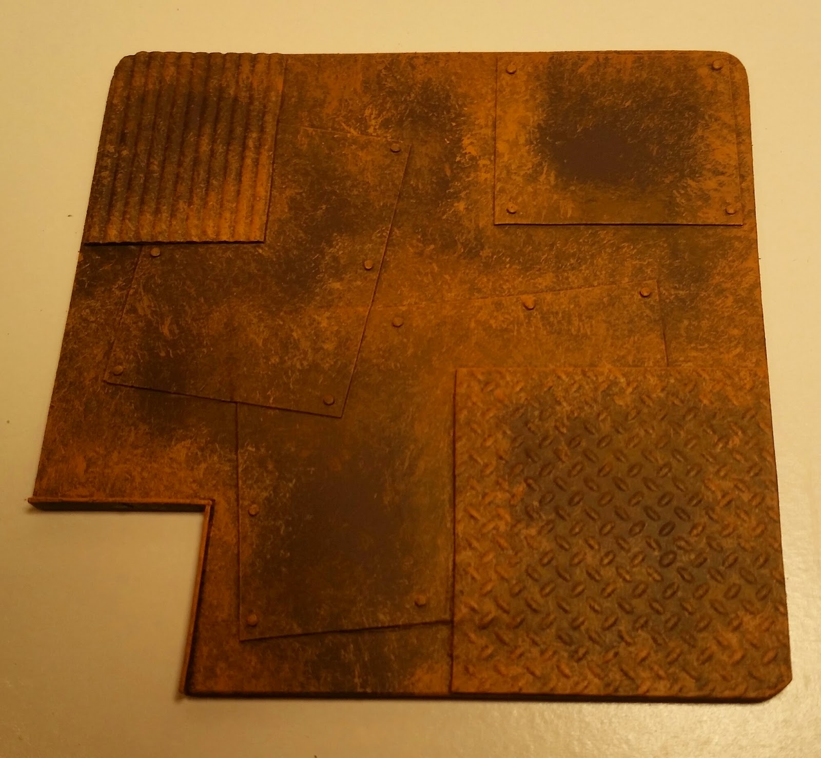 Pizzagrenadier's Miniature Wargaming Blog: Rust Weathering with Three ...