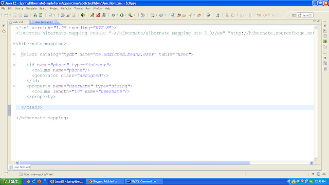 Working with Simple Form Controller using Spring & Hibernate | Addicted ...