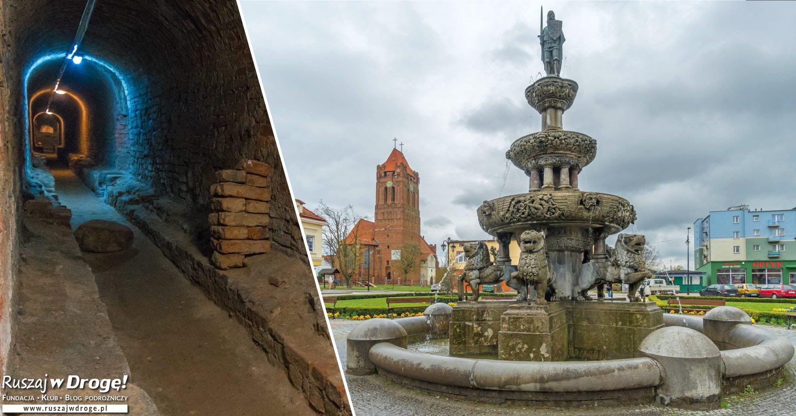 Podziemia pod rynkiem! I 5 miejsc, które warto zobaczyć w Prabutach