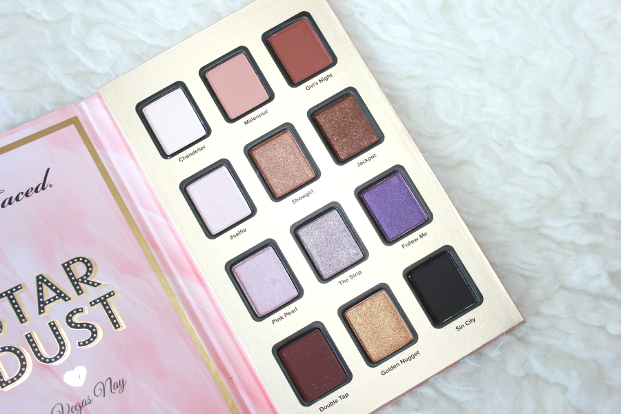 Too Faced Vegas Nay Stardust Eyeshadow Palette | Eline Blaise