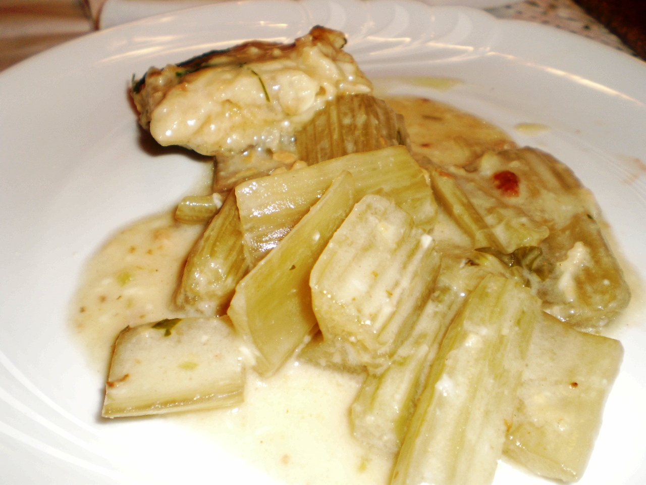 COCINA SIN TONTERIAS: Cardo con Bacalao