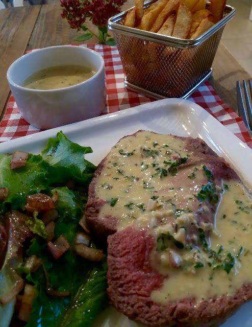 ROTI DE BOEUF SAUCE CAFÉ DE PARIS