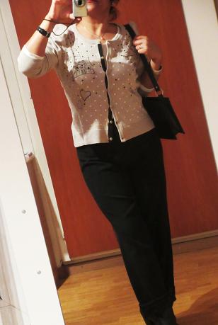 Cómo combinar un cardigan | Qué ropa uso hoy 40