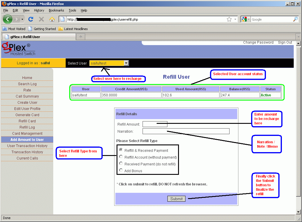 Tech NEWS and REVIEWS: Level-2 Reseller or User Management in gPlex