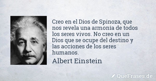 El Internauta Errante: El Dios en que creía Einstein