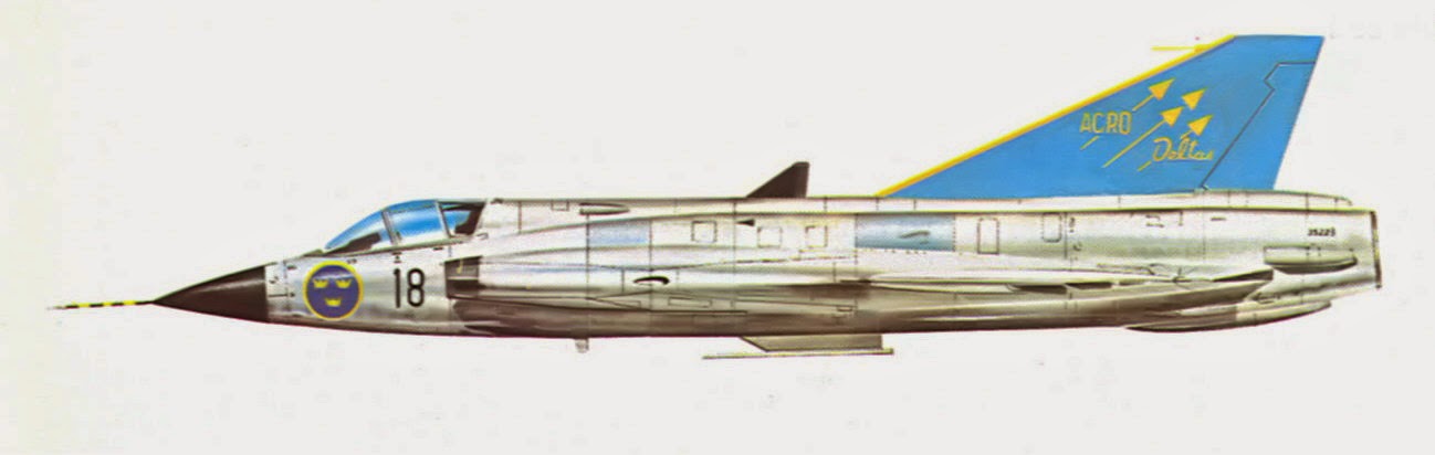 Le SAAB J-35F/J " Draken