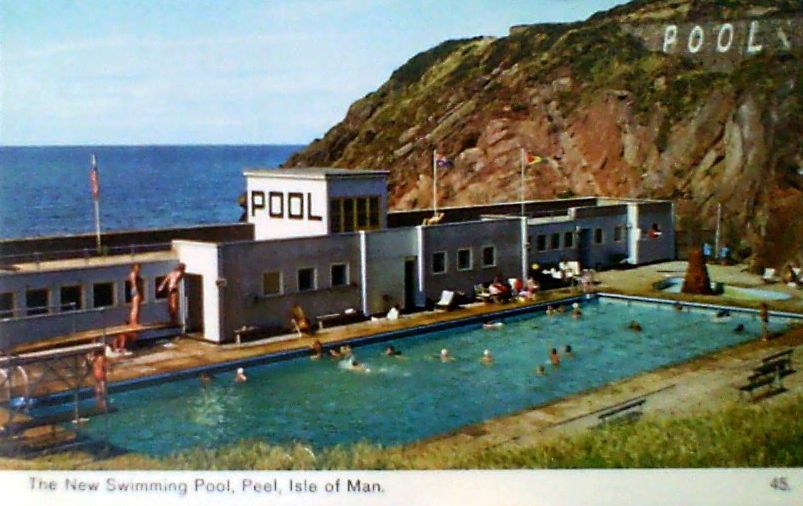 Postcards From a Vanished World: Open Air Bathing Manx style : Port ...