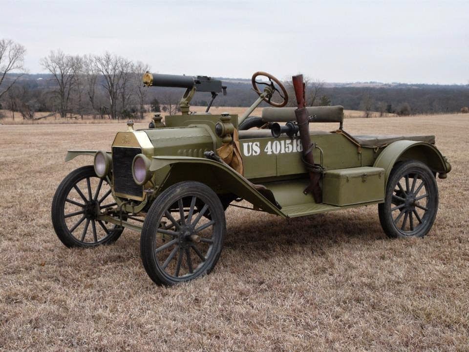 Ford model T machine gun