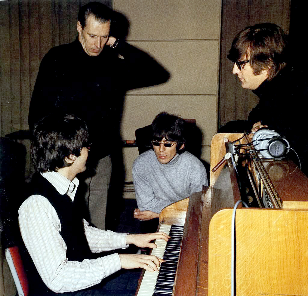 The 'Fifth Beatle' – 30 Vintage Photos of George Martin With The ...