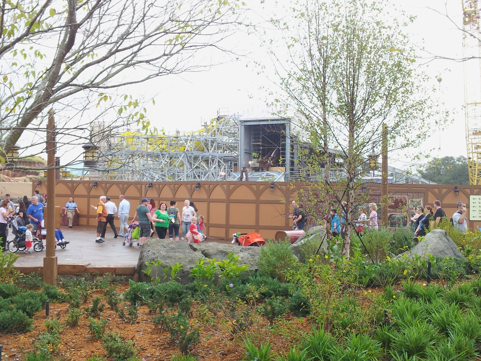 Thrilling Media Seven Dwarfs Mine Train Roller Coaster Coming In 2014