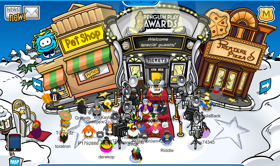Club Penguin Rewritten Cheats™: All Parties and Events in Club Penguin ...