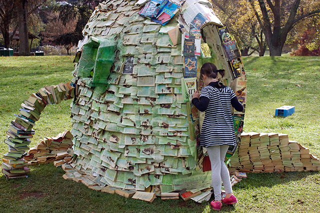 Jules Madden: Out & About: Too Many Words Local Art Sculpture