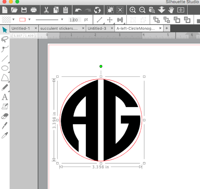 5 Ways to Style a Monogram - Silhouette School