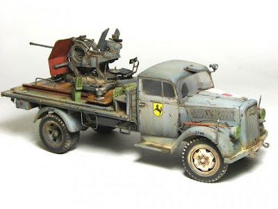 GB Light Vehicles - German WW2 AA Opel Blitz with Flak 38 - Missing-Lynx