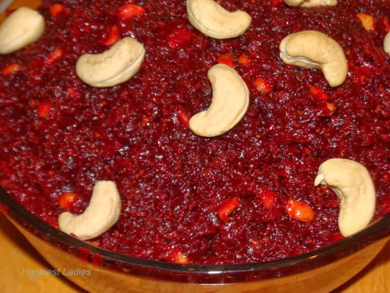 Beetroot Halwa - Dessert Recipe - Happiest Ladies