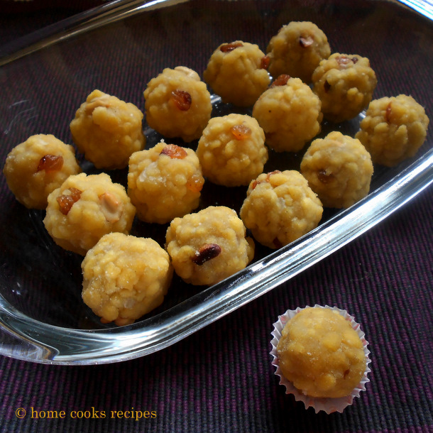 How to make Laddu | Home Cooks Recipe