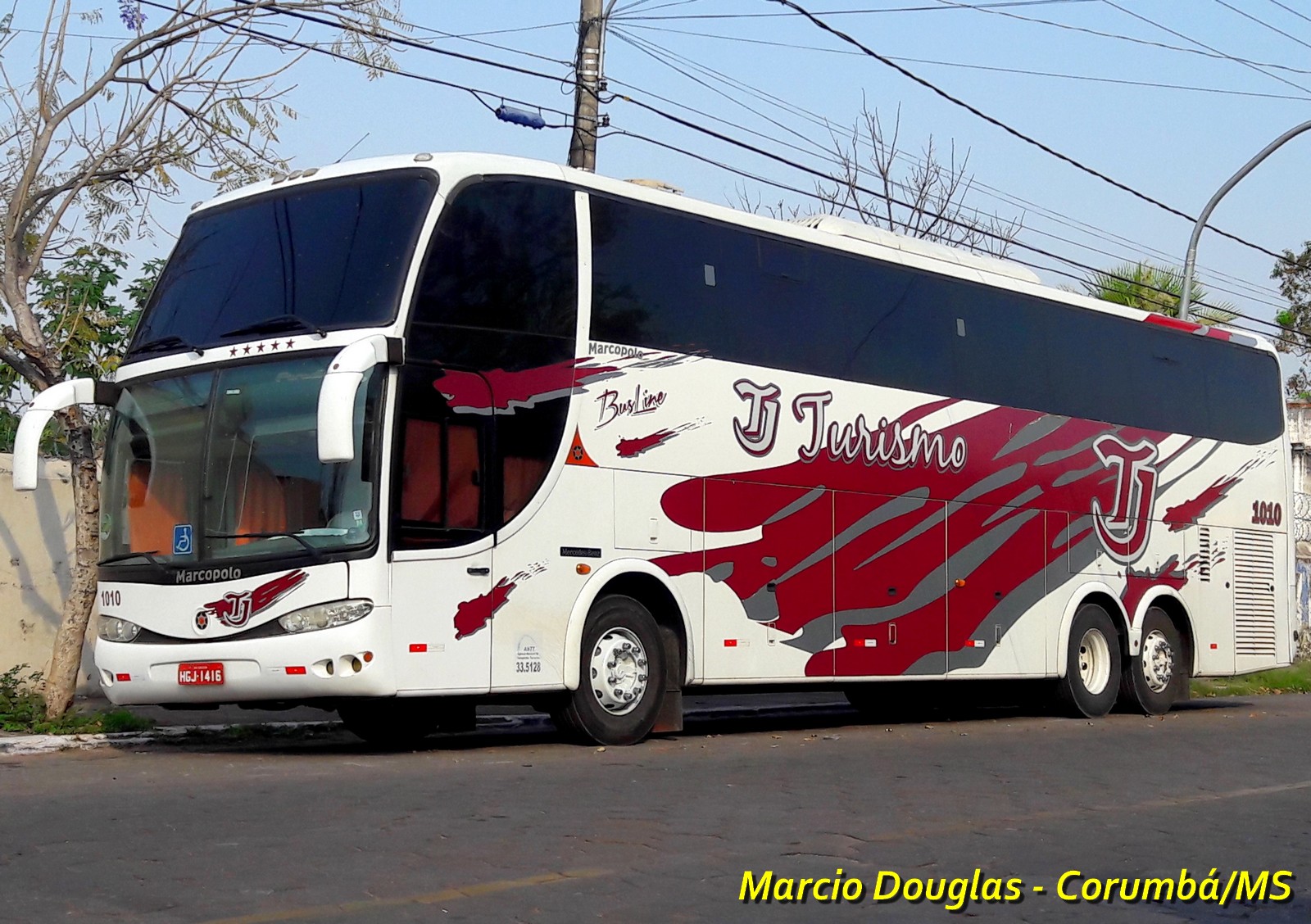 Expresso Bus: TJ Turismo 1010 (Ex UTIL 5903)