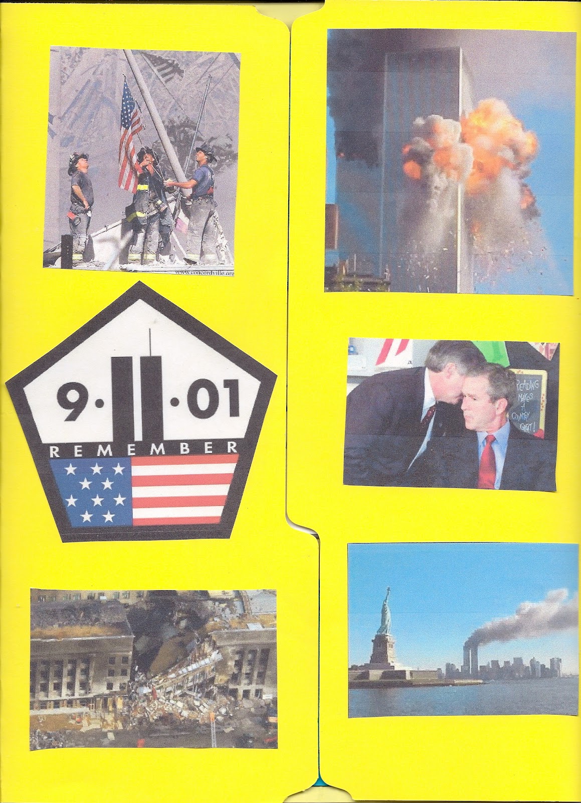 Lapbooking Adventures . . . and more!: September 11, 2001 Lapbook