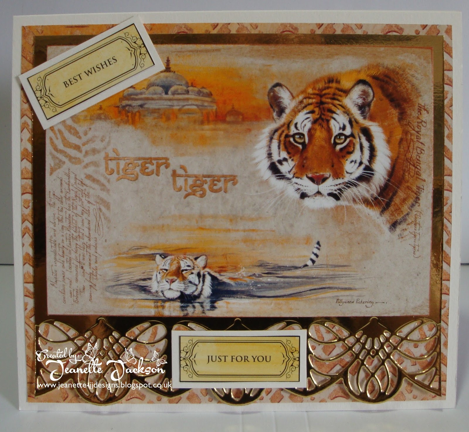 JJ Designs: New Cards. MDF Clock, Picture Frame and Art Journaling Pages