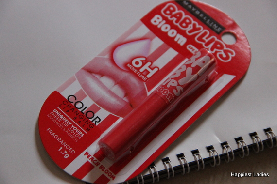 Maybelline Baby Lips Color Changing Lip Balm – Peach Bloom Review ...