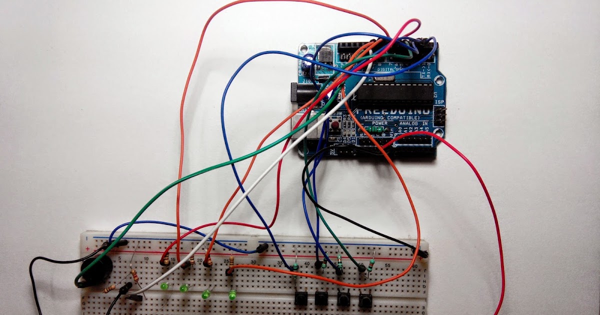 Simple Led Memory Game Using Arduino 3481