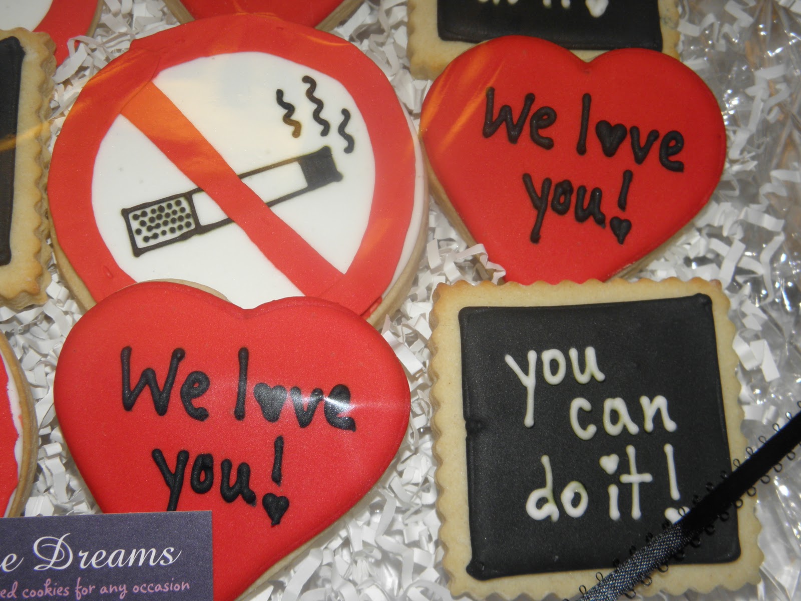 Cookie Dreams Cookie Co.: Quit Smoking Cookie Platter!