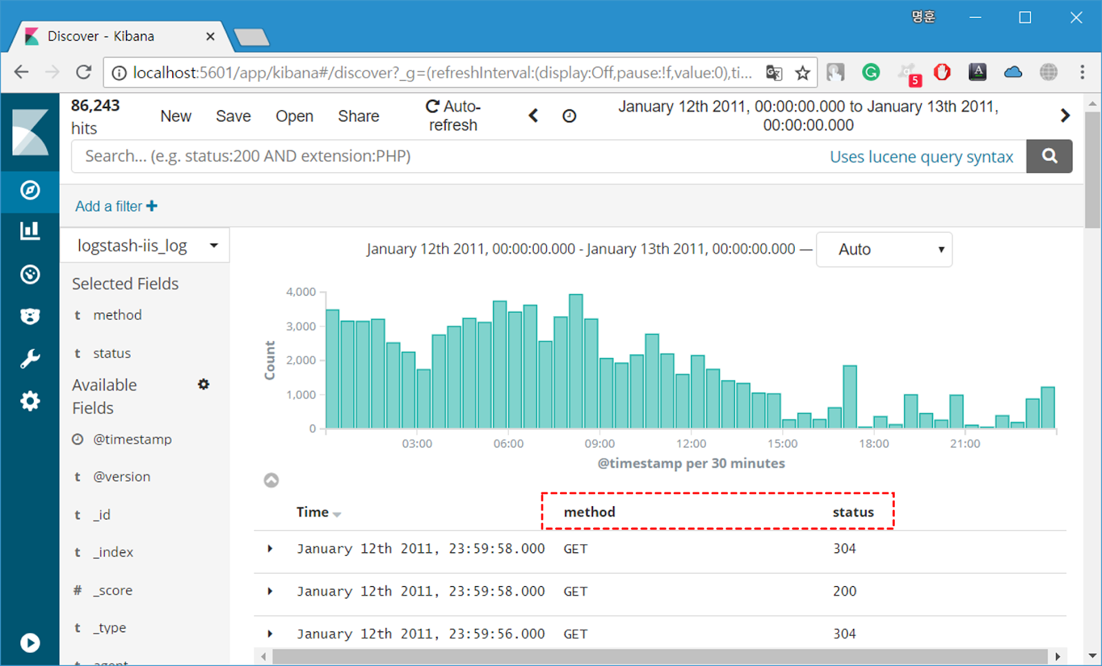 케세라세라 Elasticsearch 활용scripted Field