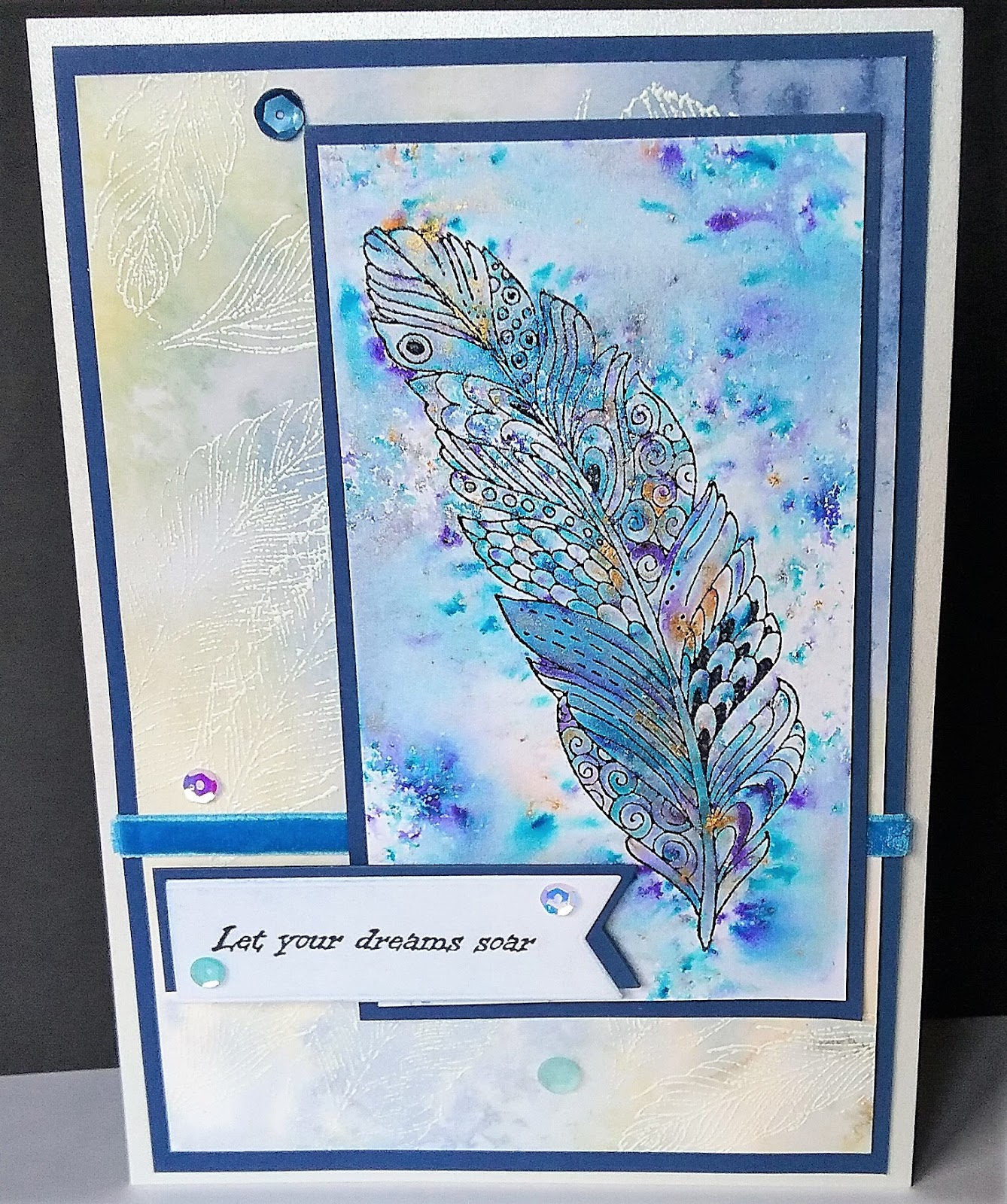 I Love Socks and Cards!!: Inky Backgrounds for Back to Basics and ...