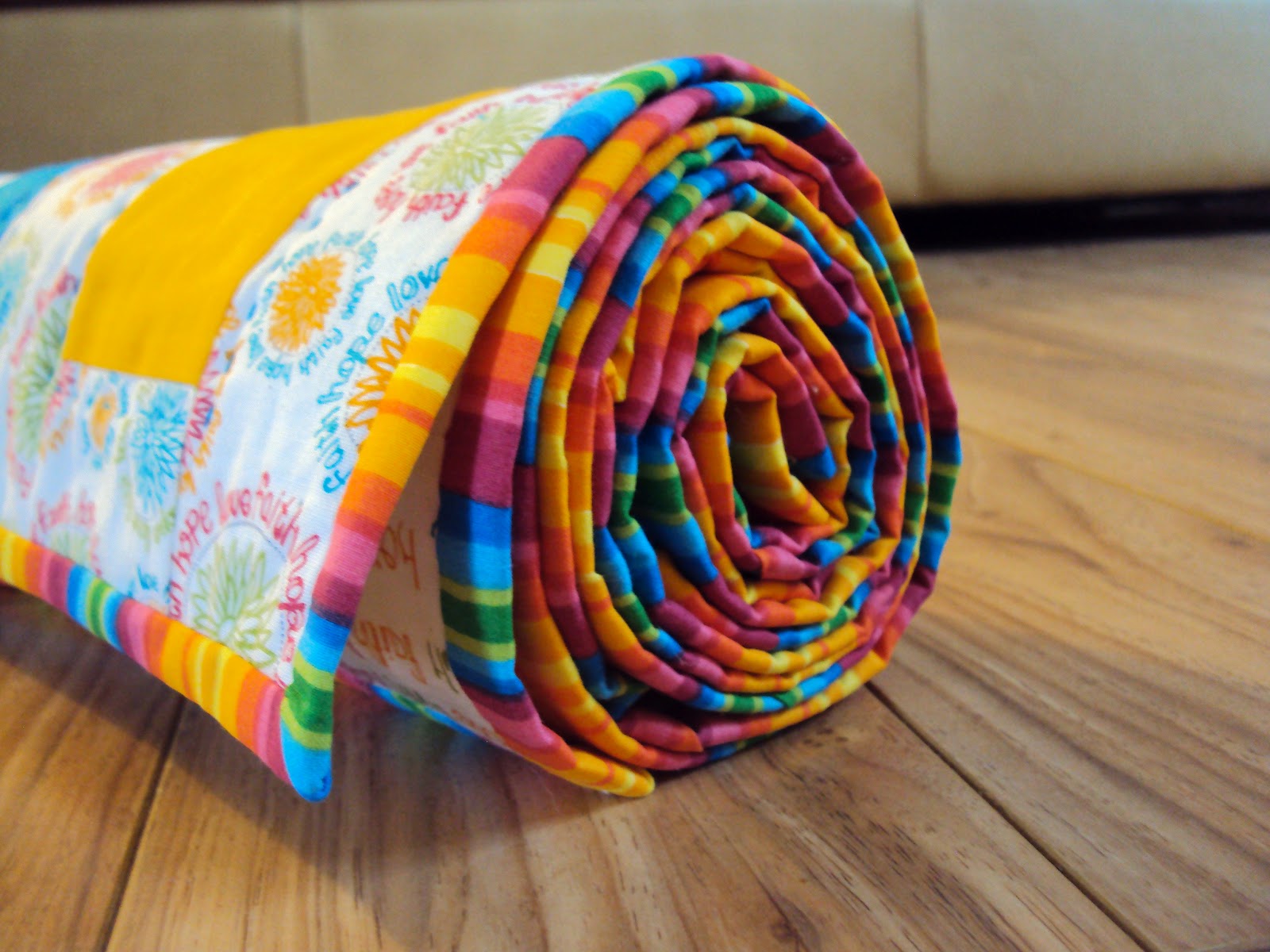 Pieces of Cotton: My daughter's latest quilt