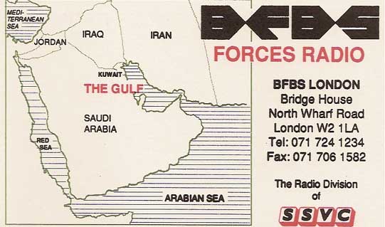 Shortwave Central: BFBS Connects British Military Worldwide