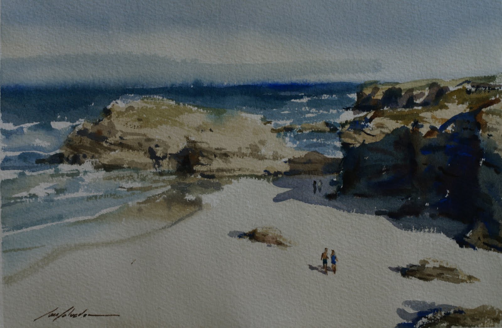 SAN SALVADOR : Acuarela nº 118