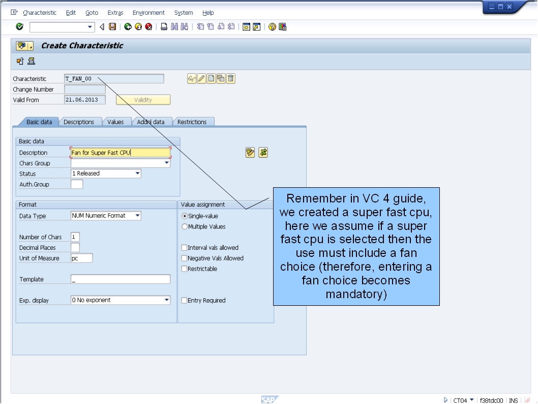 青蛙SAP分享 Froggy's SAP sharing: VC04 Selection Condition for Characteristics
