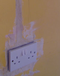 The World Through Electricity: Types of wiring : Concealed wiring