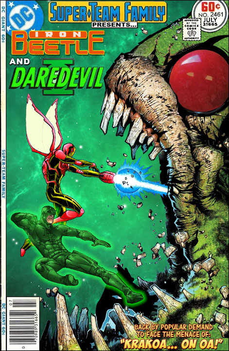 Super-Team Family: The Lost Issues!: Iron Beetle and Daredevil