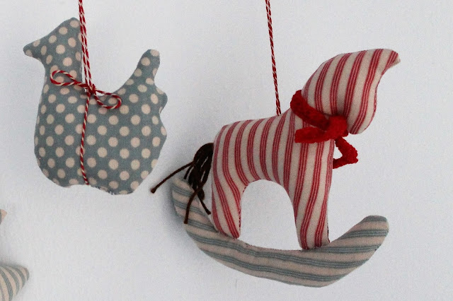 En kreativ verden: Sy en hyggelig jule-ranke.