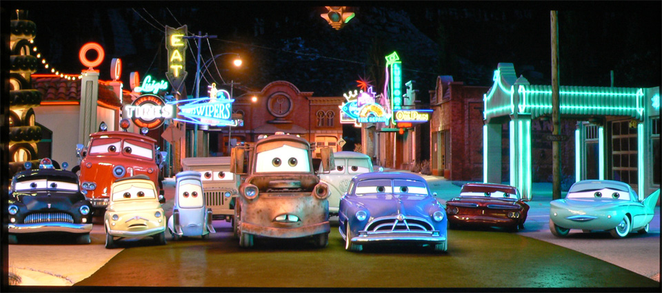 Ghibli Blog: Studio Ghibli, Animation and the Movies: Photos: Cars on ...