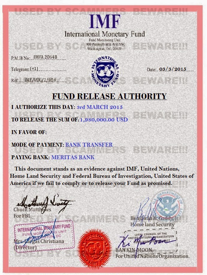 IMF | Label | Scam